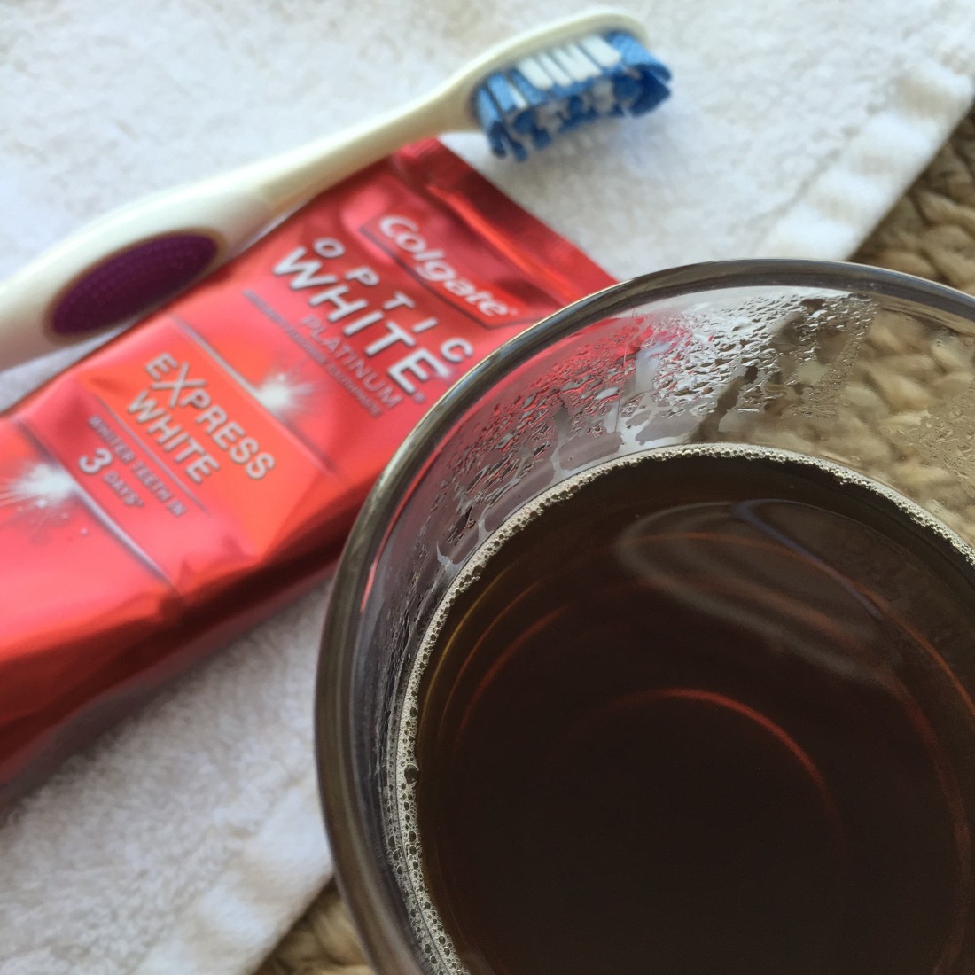 Creative Pairing: Coffee And Colgate® Express White! ☕ Roasted Beanz
