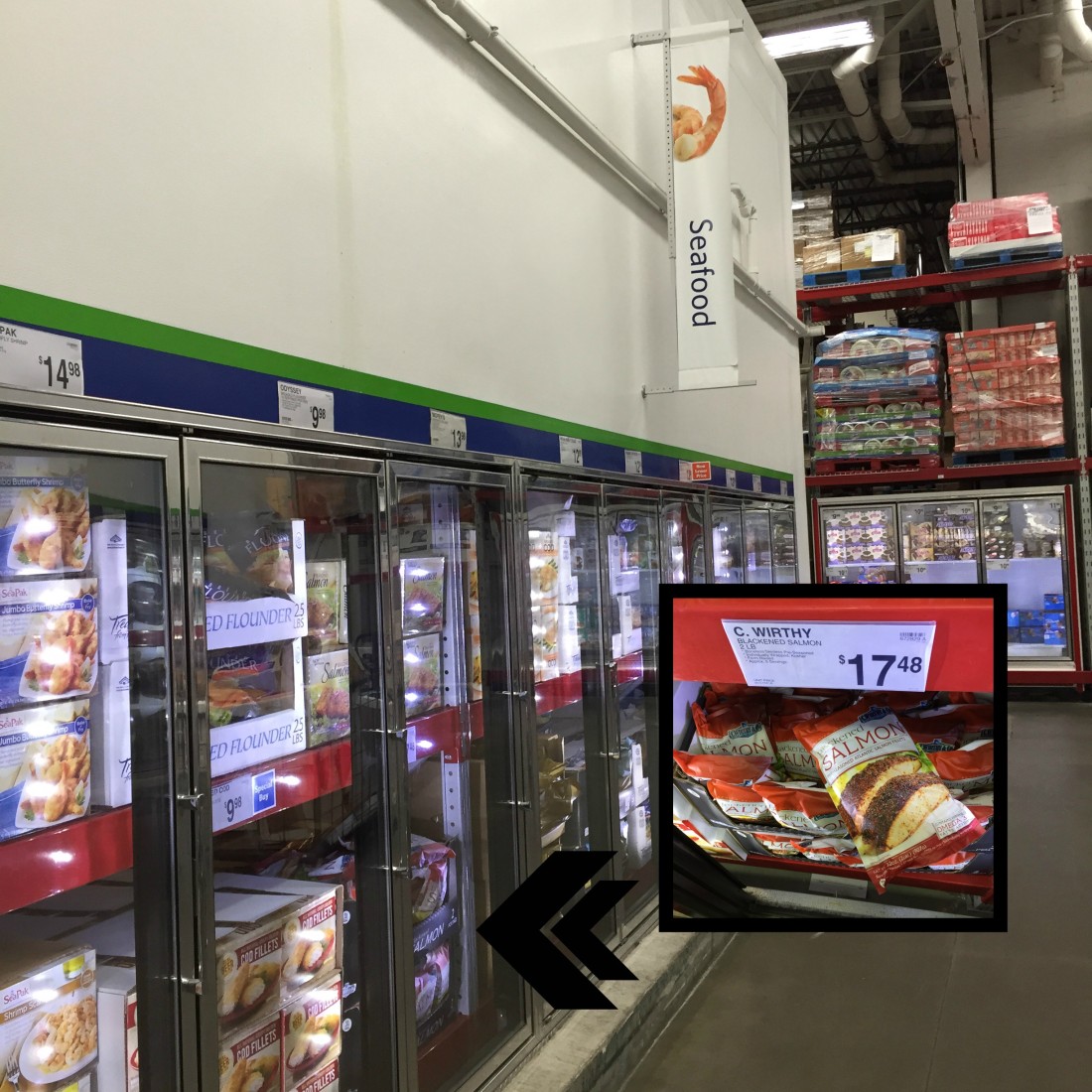 Sam’s Club Seafood: Blackened Salmon And Fruit Salsa! ☕ Roasted Beanz