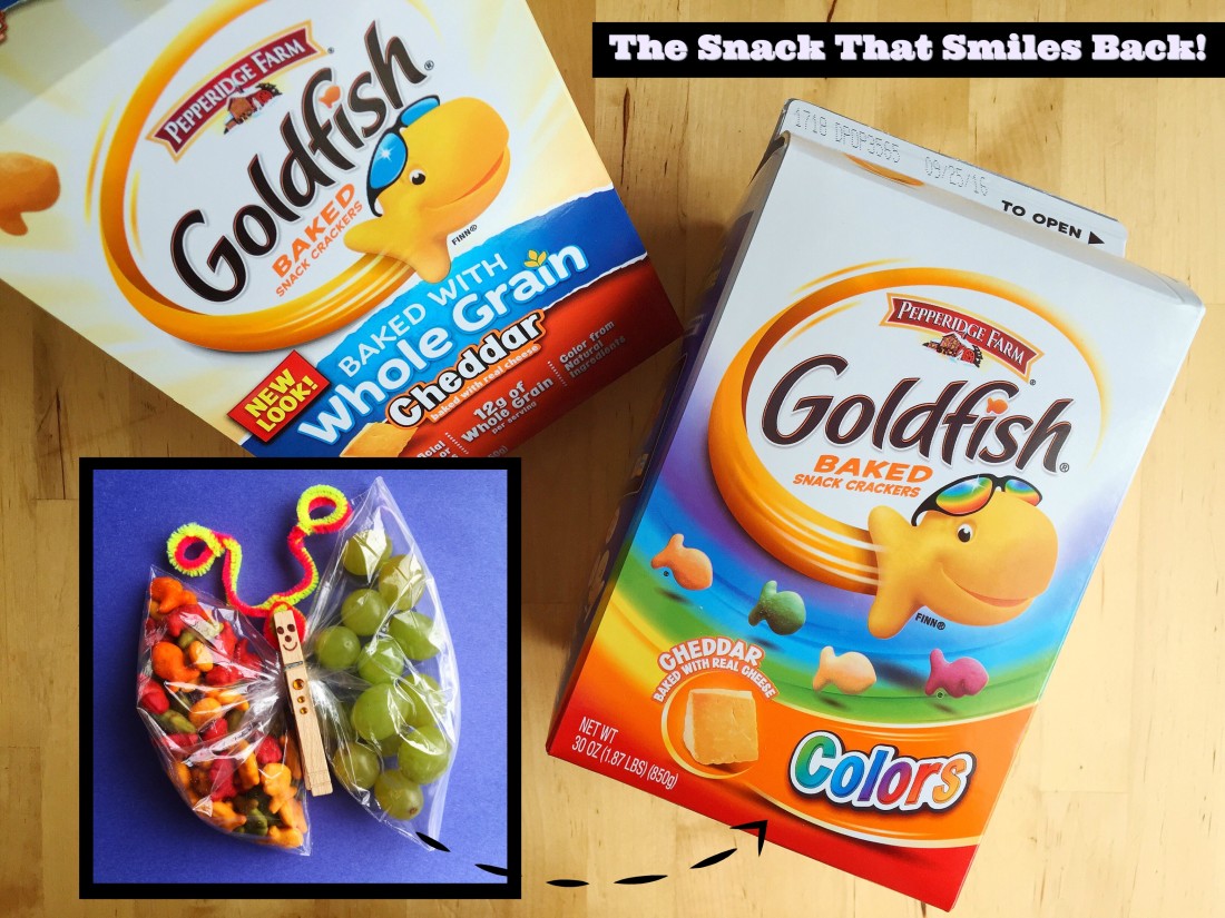Butterfly Party Favors With Goldfish® Crackers ☕ Roasted Beanz